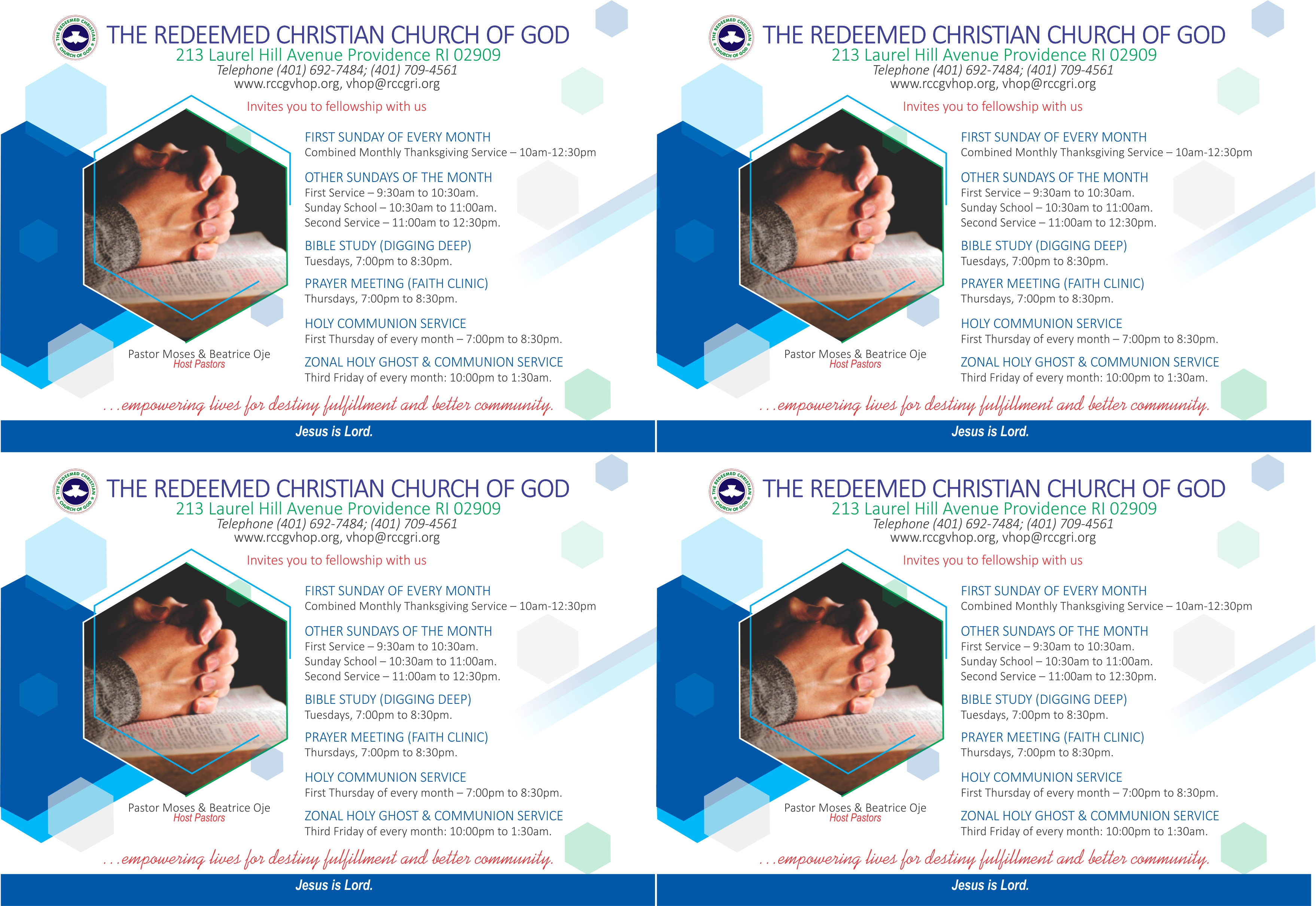 RCCG Pst Oje fro printing 1 – The Redeemed Christian Church of God ...